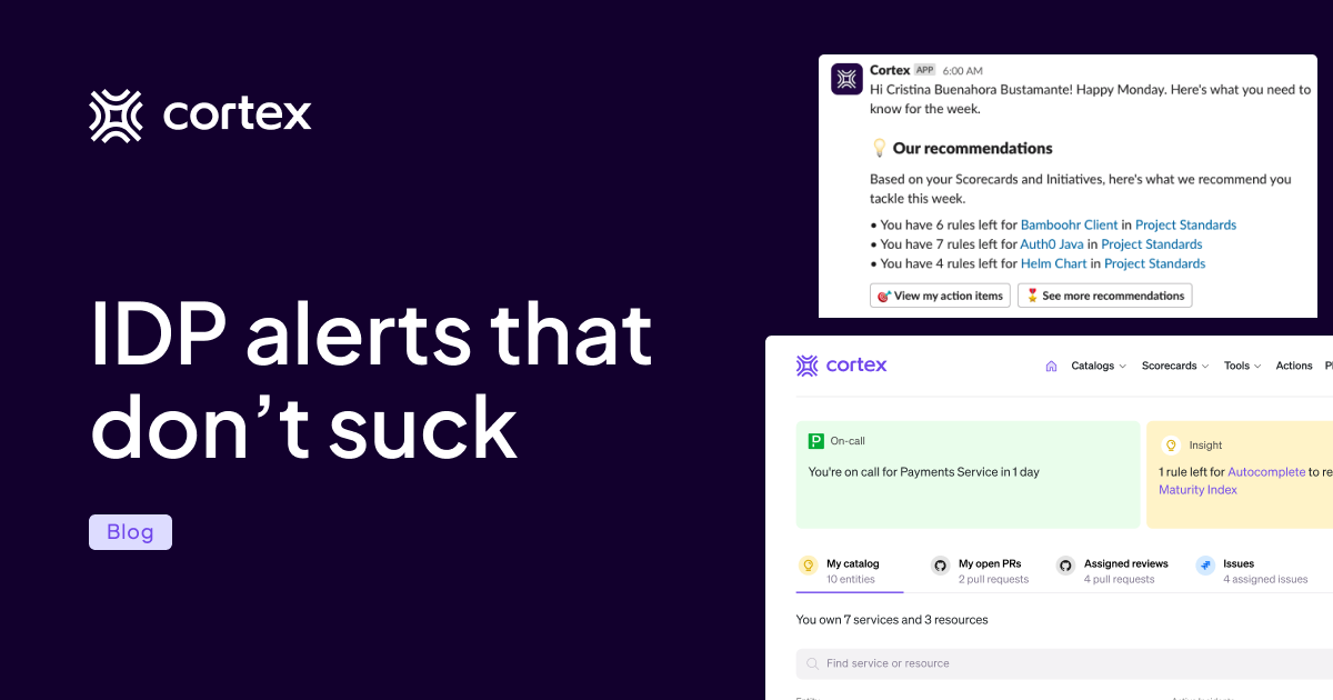 Cortex Notifications: Stay up to date while staying in flow | Cortex